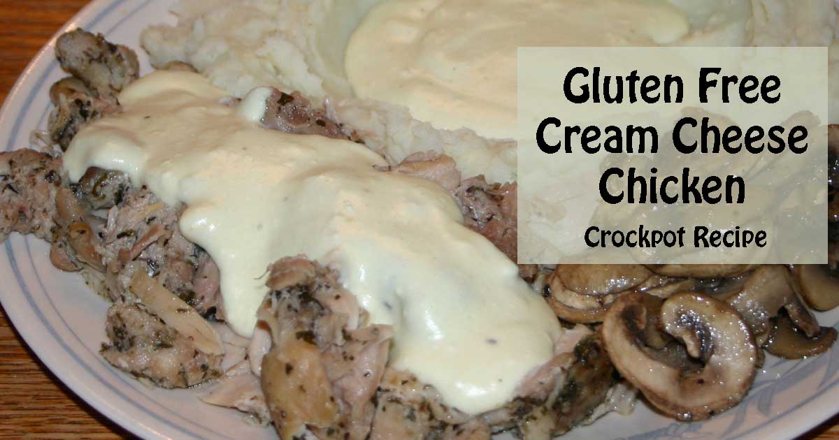 Gluten Free Cream Cheese Chicken- Crockpot * Shannon's Grotto
