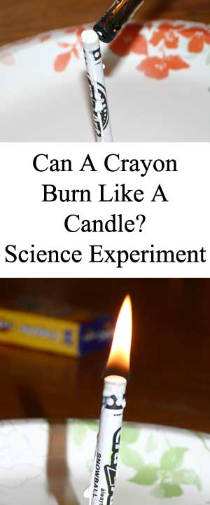 Can Crayons Be Used For A Candle? Science Experiment * Shannon's Grotto