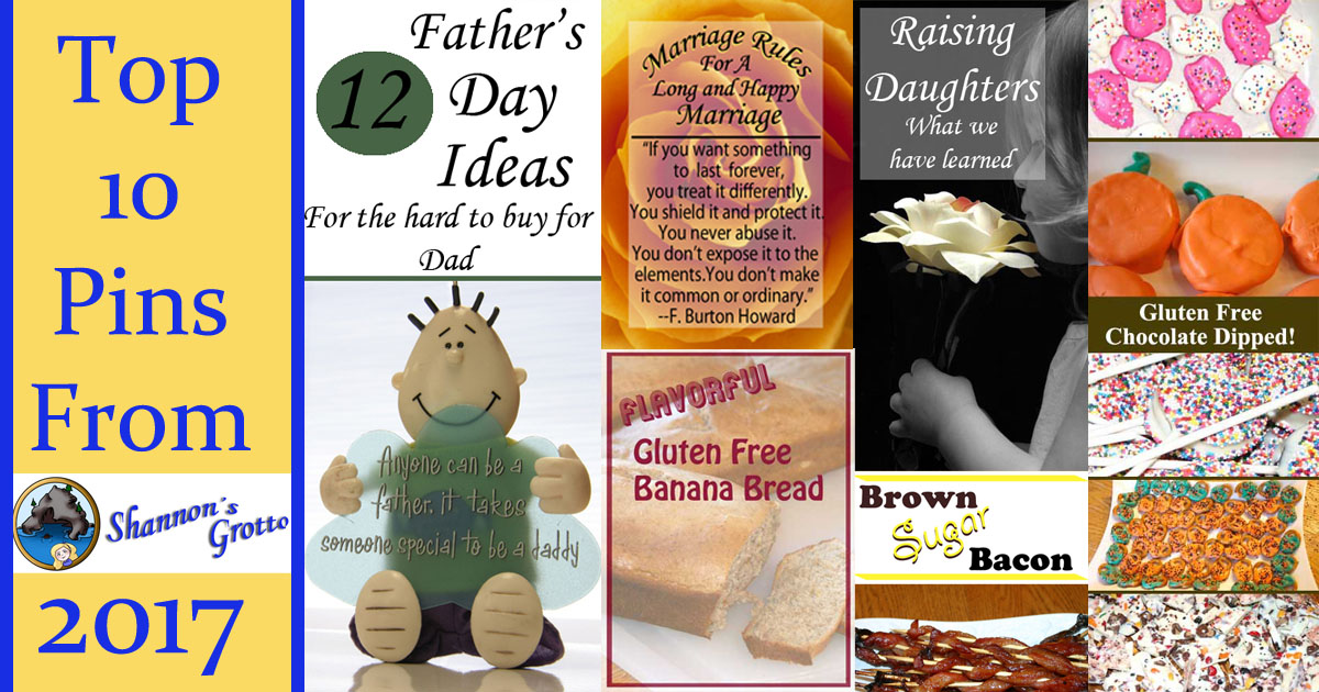 My Top 10 Performing Pins In 2017 and Some Reasons Why * Shannon's Grotto